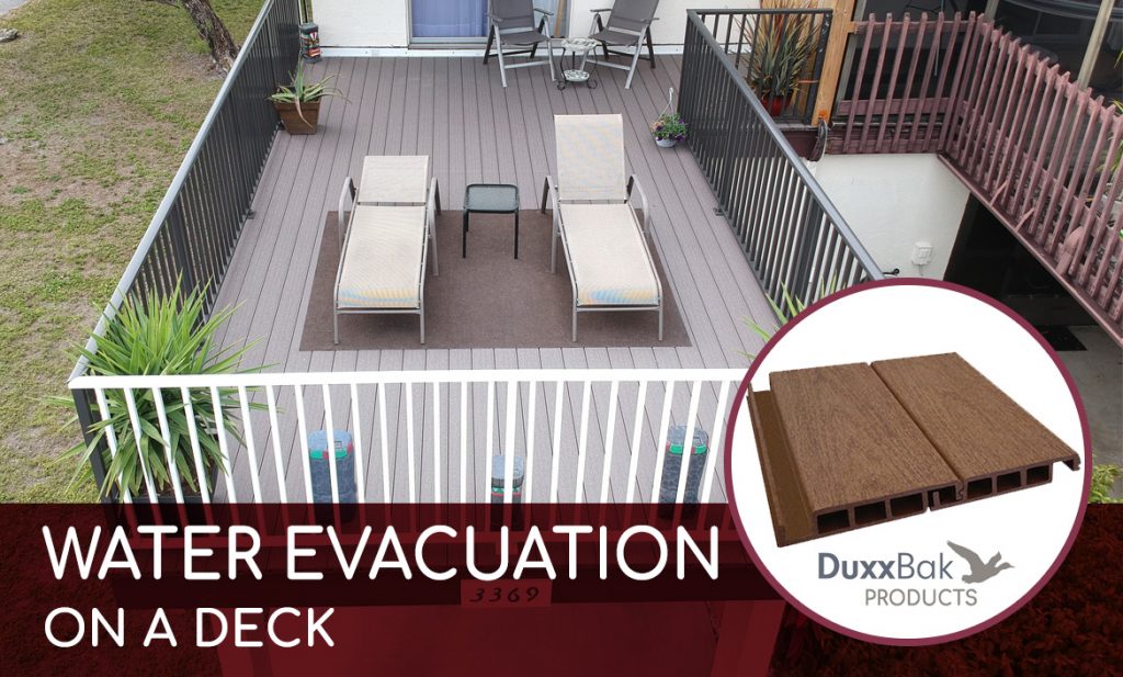 The importance of sloping a deck | Tips | Camemat